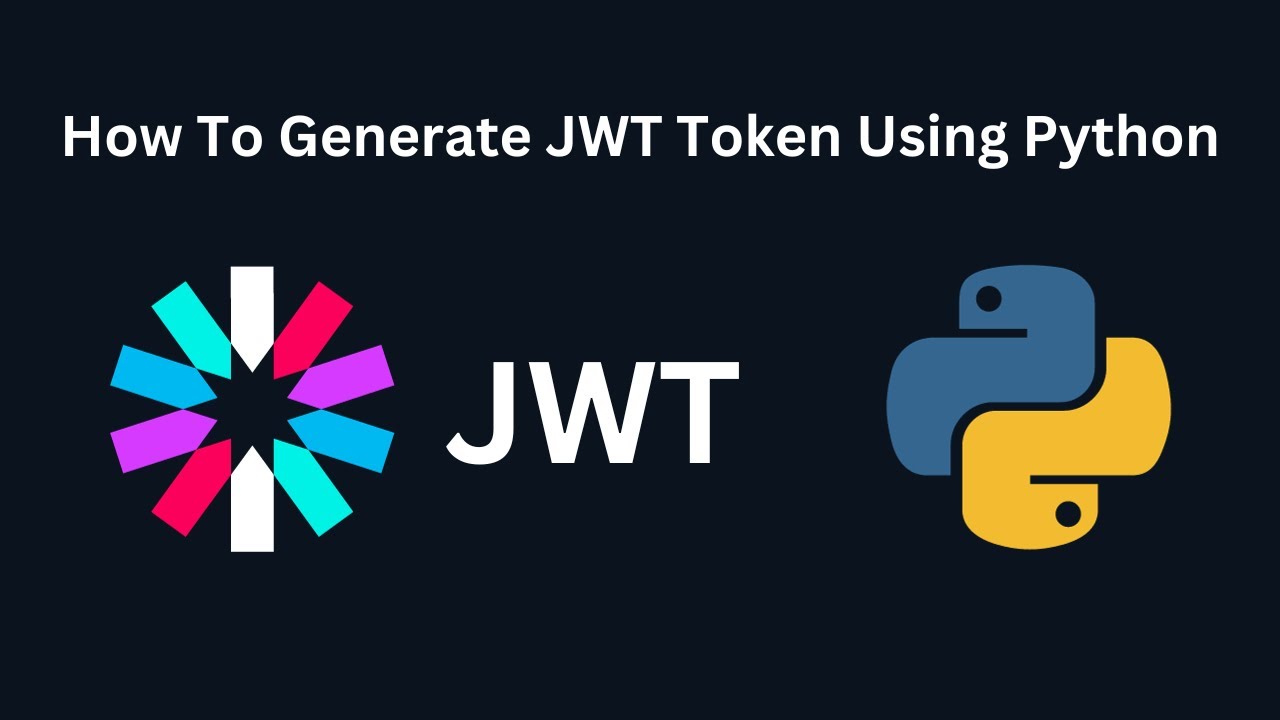 How to generate jwt token using Python