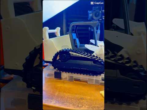 Huge RC Skid Steer starting to come together! #rctractor #3dprinting #skidsteer