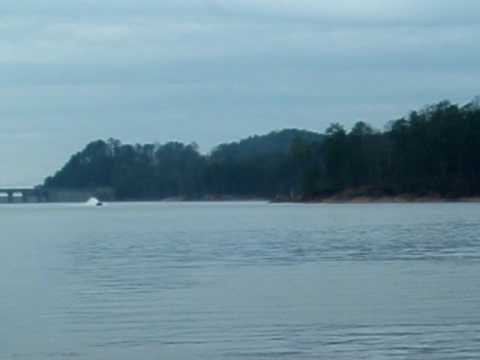 Evinrude Stroker Superman 1st lake run.avi