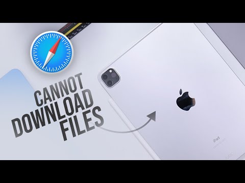 How to Fix Safari Cannot Download This File on iPad (tutorial)