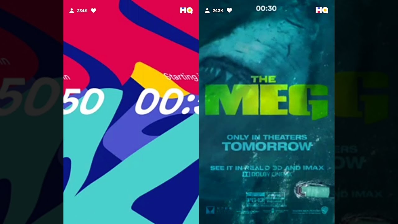 HQ Trivia (8/7/18) - 1st Commercial Advertisement Ever Aired During the Pre-Game Countdown