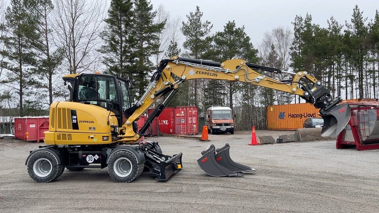 Grävmaskin Zeppelin / Wacker Neuson ZM70 BIO, Norrtälje, Kla