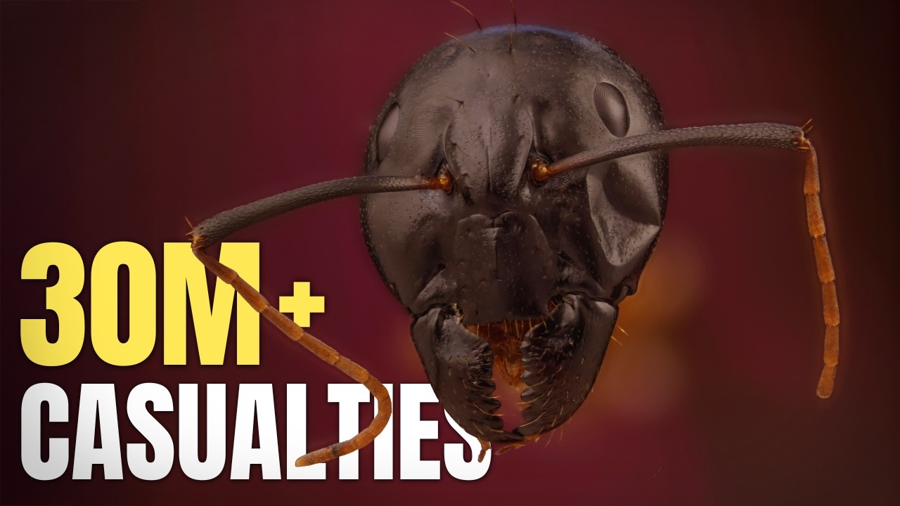 How Ants Fight The Biggest Wars on Earth