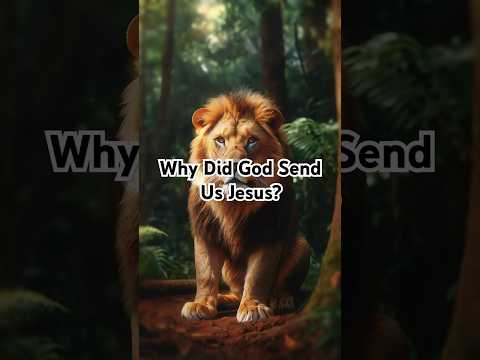 Why Did God Send Us Jesus?🙏✝️ John 3:16-17 ⛅ Daily Bible Verses Psalms #shorts