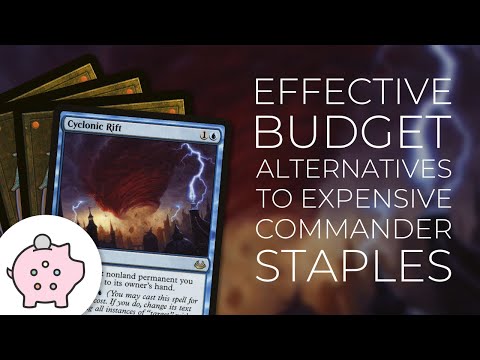 Budget Alternatives to Expensive Commander Staples | Cyclonic Rift | Mirari's Wake | EDH | MTG