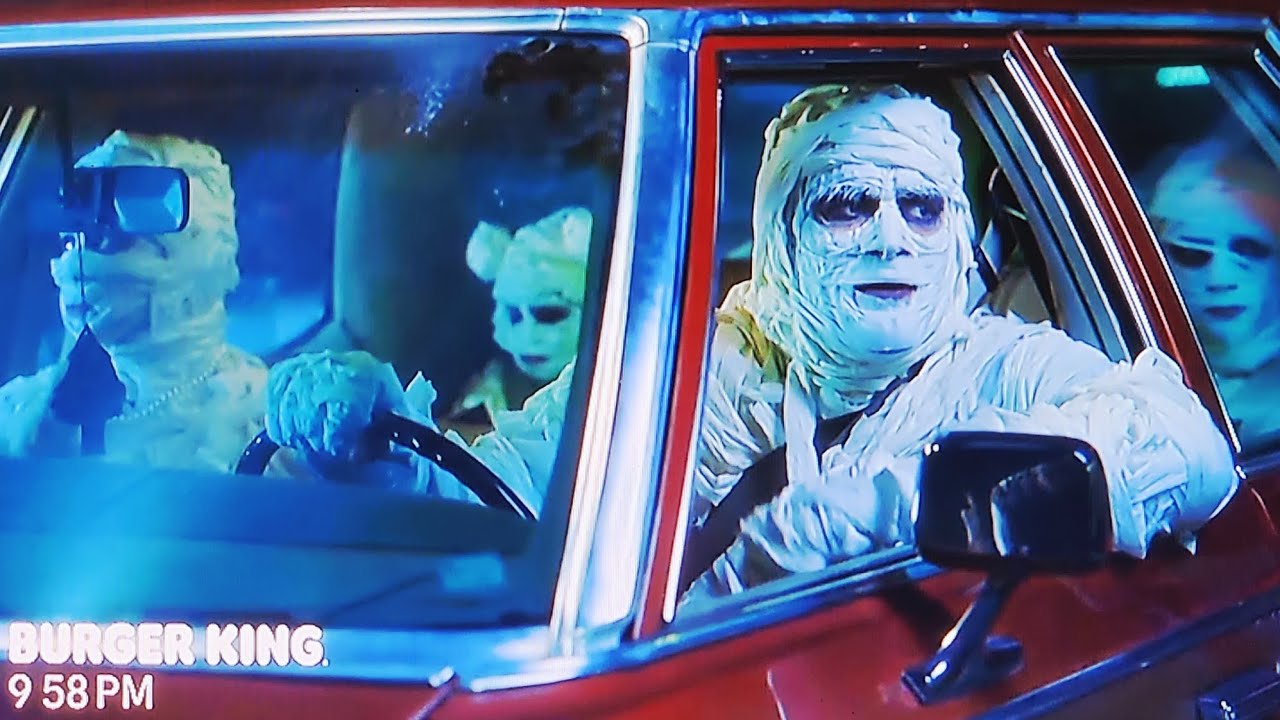 BURGER KING COMMERCIAL 2025: POLITE MUMMY| BK MONSTER MENU | BURGER KING | BURGER KING HALLOWEEN 