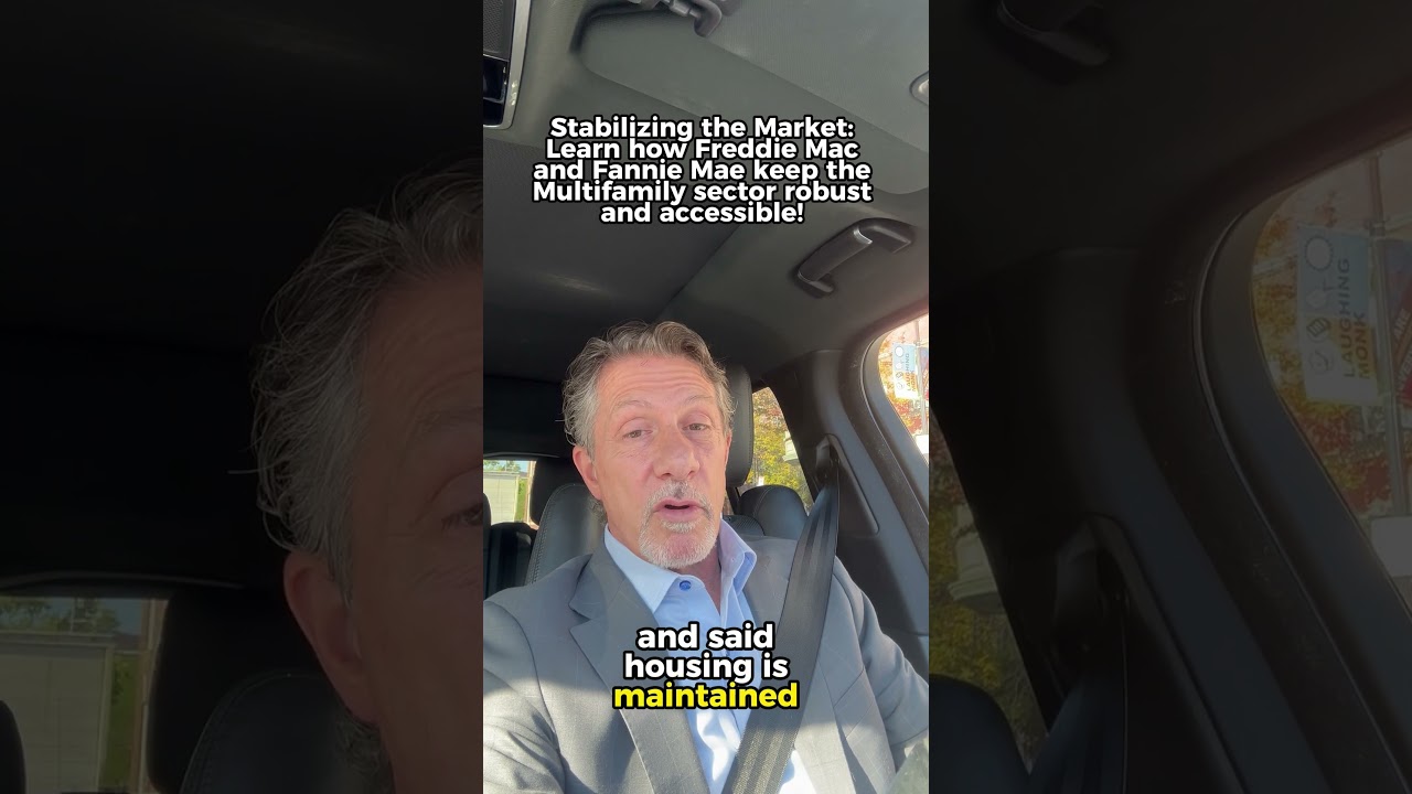 Stabilizing Market :How Freddie Mac & Fannie Mae keep the Multifamily sector robust and accessible