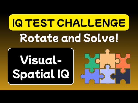 Visual Spatial IQ 🧠– Rotate and Solve! 🔄 | IQ TEST CHALLENGE (Ep 4) By Mindful Mosaic 2.0