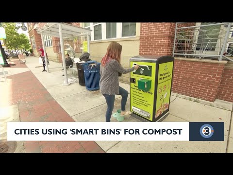 Cities turn to 'smart bins' to boost composting accessibility