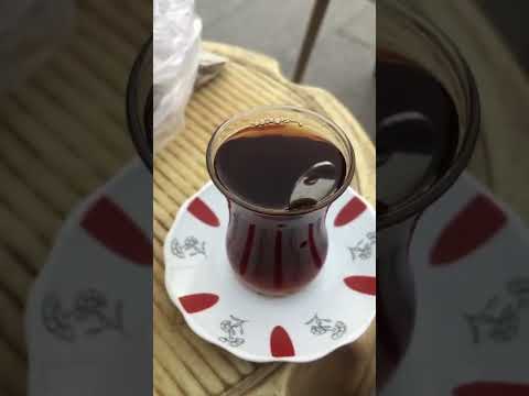 Chai and gullabarozha at the Erbil Citadel during Nowruz 2022