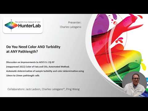 Measure The Color Of Vegetable Oil With Spectrophotometers