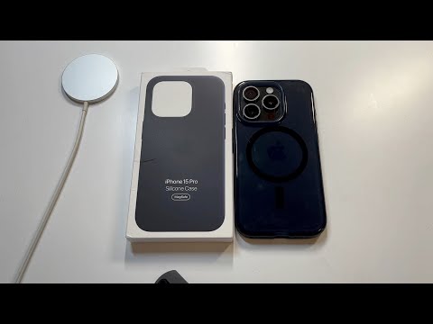 Official Apple iPhone 15 Pro Silicone Case with MagSafe - Black Review