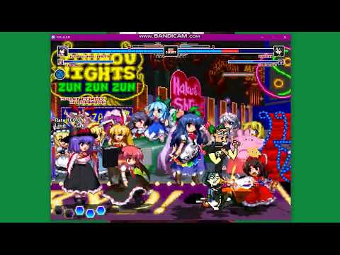 MUGEN REQUEST: TEAM TOUHOU VS TEAM GWEN |mugen all stars
