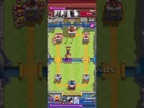 pov: your opponent gives you spell value #clashroyale