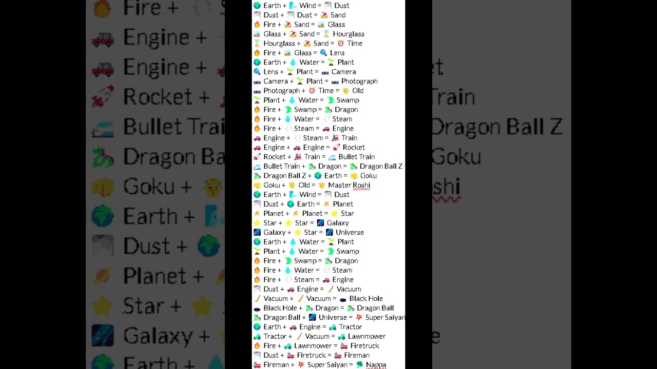 How to get Master Roshi&Nappa in infinite craft #infinitecraftrecipes #infinitecraft