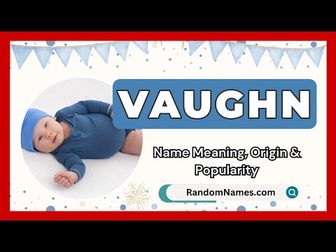 Vaughn - Baby Boy Name Meaning, Origin & Popularity - RandomNames.com