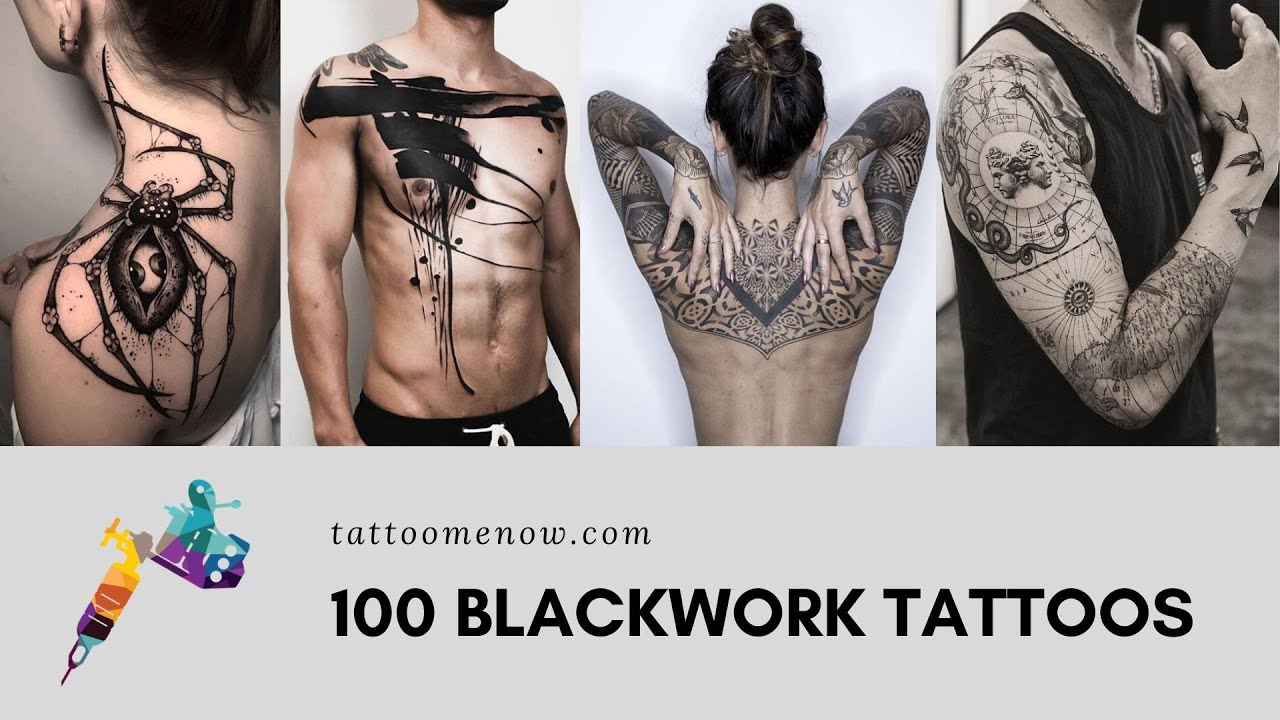 100 Blackwork Tattoos