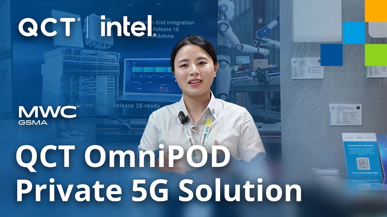 QCT OmniPOD Private 5G Solution @ MWC 2026