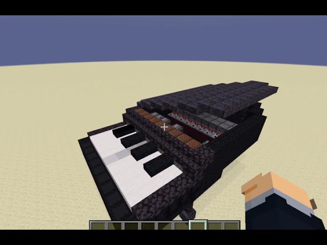 Grand Piano Minecraft Map