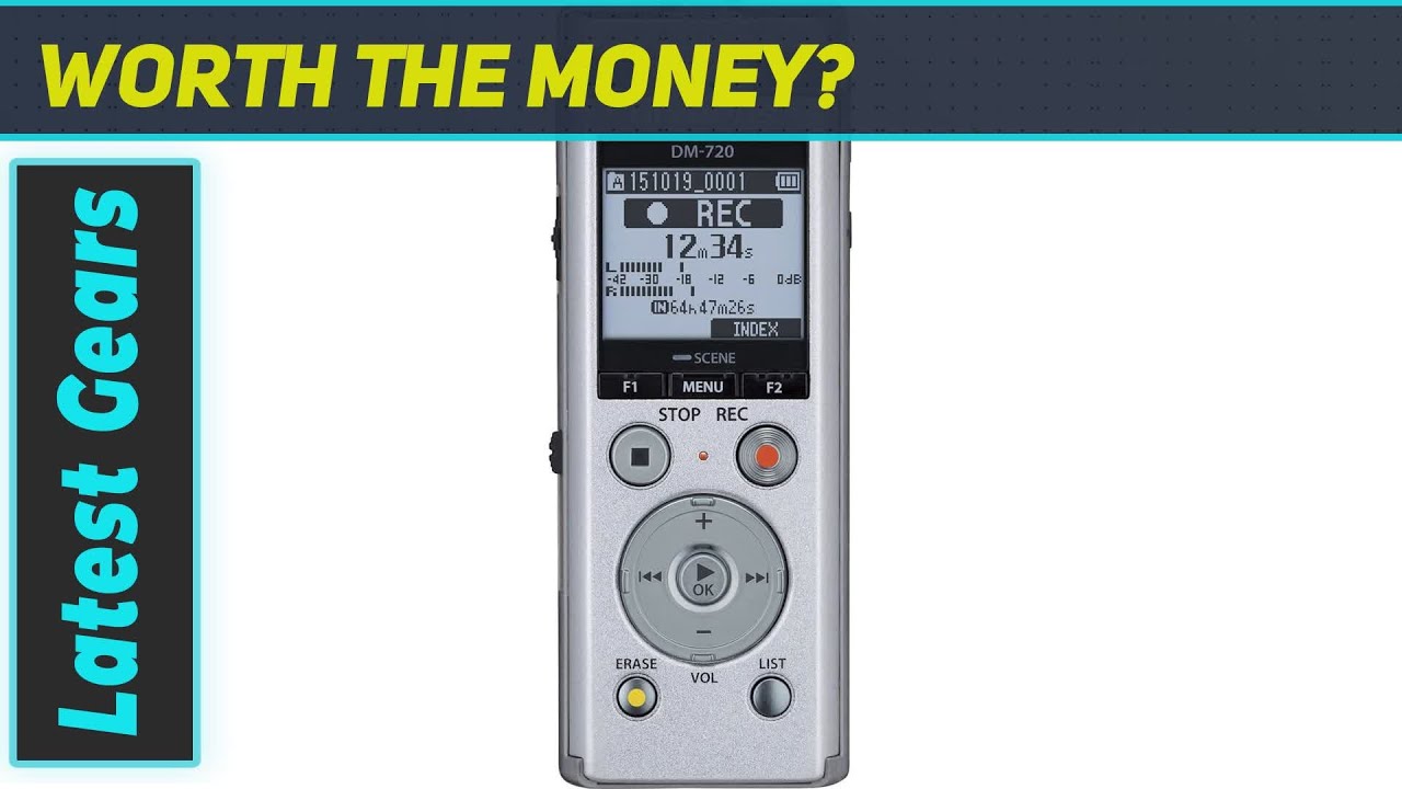 Olympus Voice Recorder DM-720: The Best Digital Recorder for Professionals