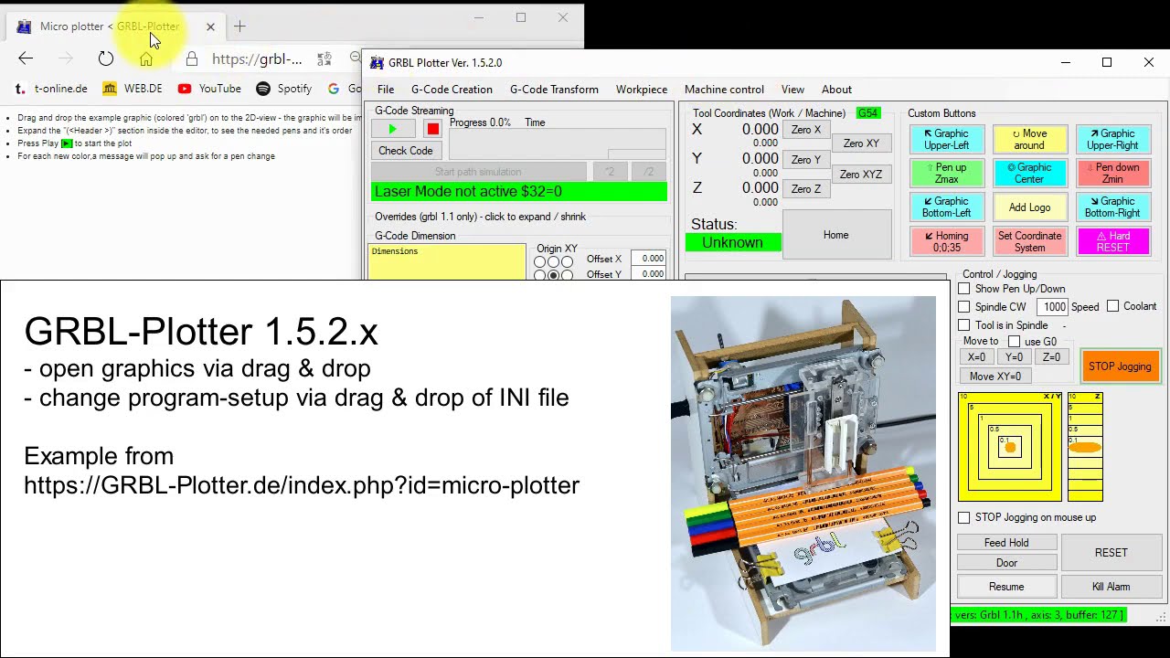 Micro Plotter Preset