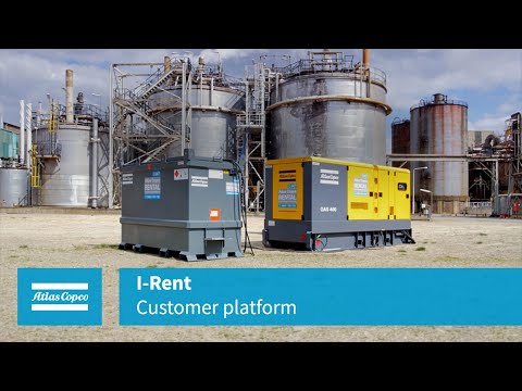 Atlas Copco Rental | I-Rent customer platform