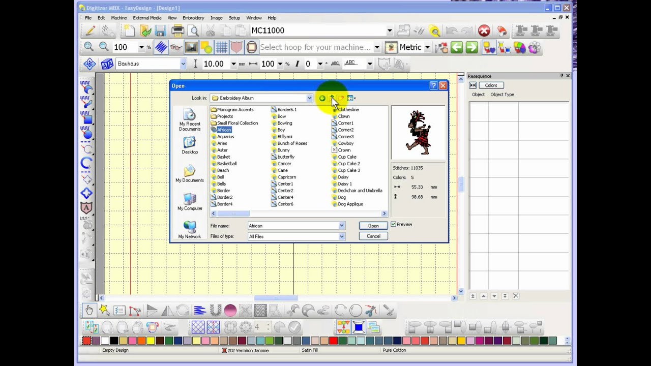 Digitizer MBX Tutorial - Open and Save