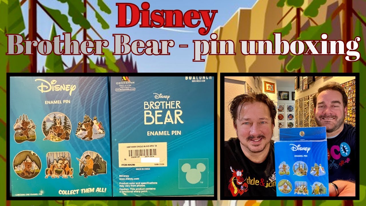 Disney Brother Bear Pin Unboxing #pinunboxing #disneypins #disney #pintrading #disney #pincollection