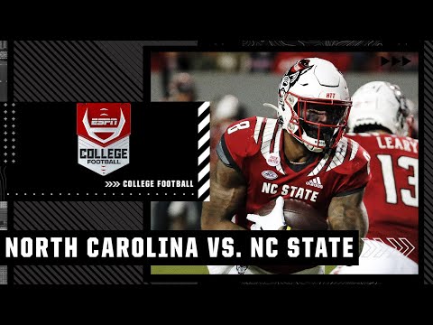 North Carolina Tar Heels at NC State Wolfpack | Full Game Highlights