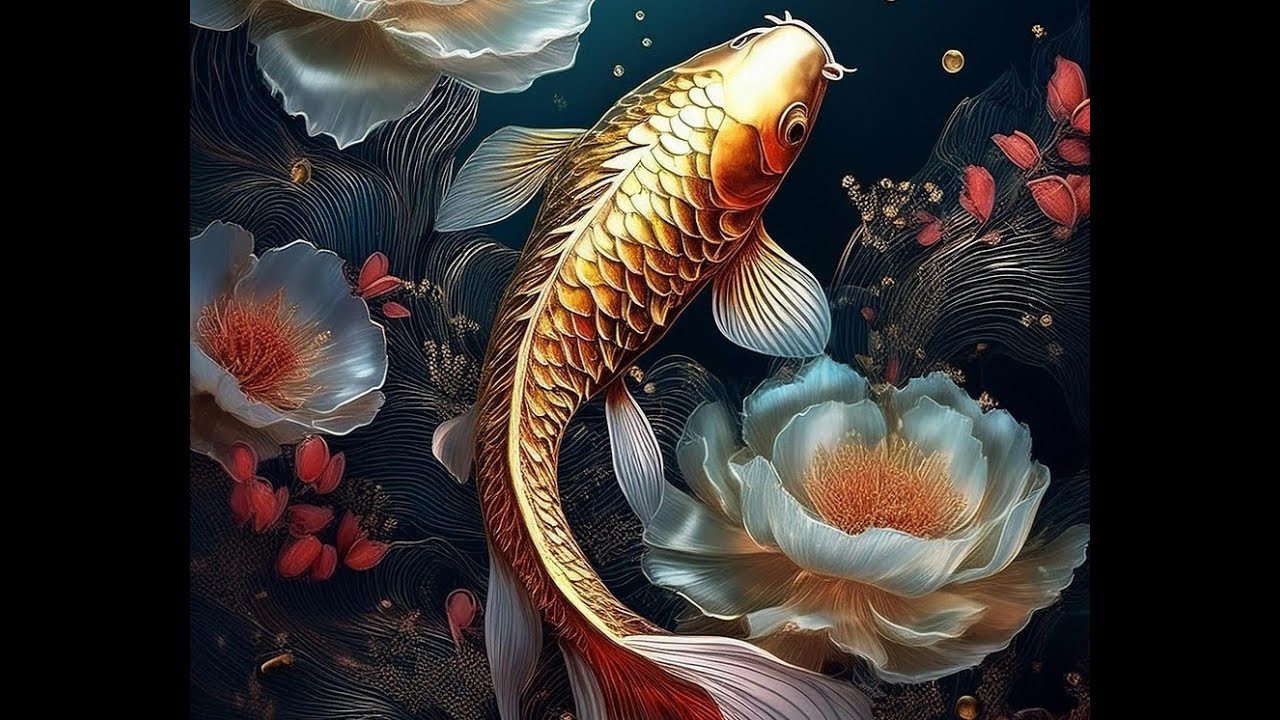 Tranquility in motion: KOI POND OASIS