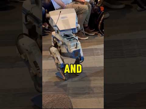 Meet the galaxy’s most lovable droid🤖✨ #StarWars #R2D2 ##SmartLiving #RabbitR1#TechNews #FutureTech.