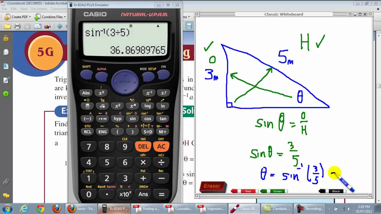 trigonometry Part 3- missing angles