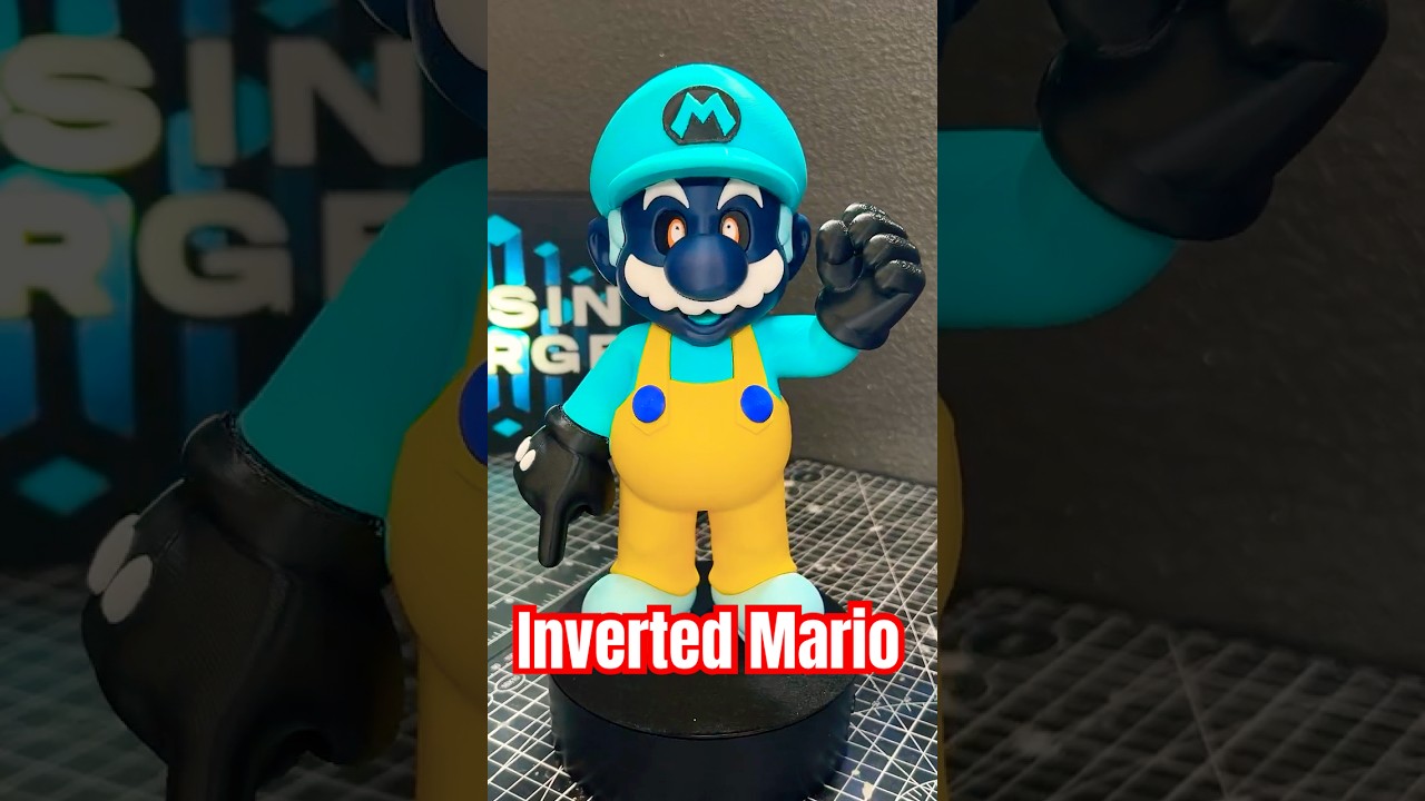 Inverted Mario 3D Print