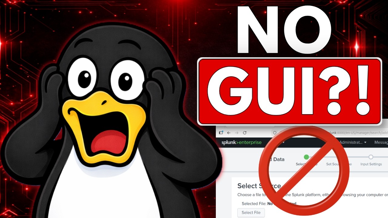 Splunk Forwarder Setup - You Don't Need a GUI