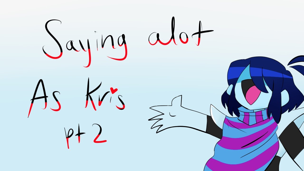 saying alot as kris pt2