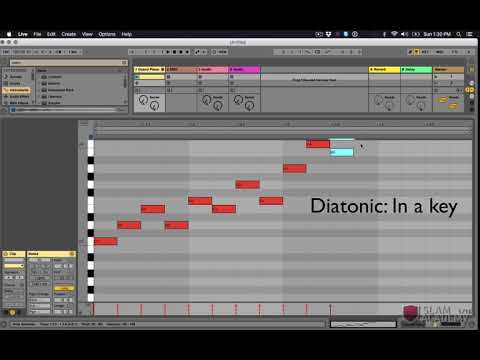Music Theory for Electronic Musicians: What is Diatonic