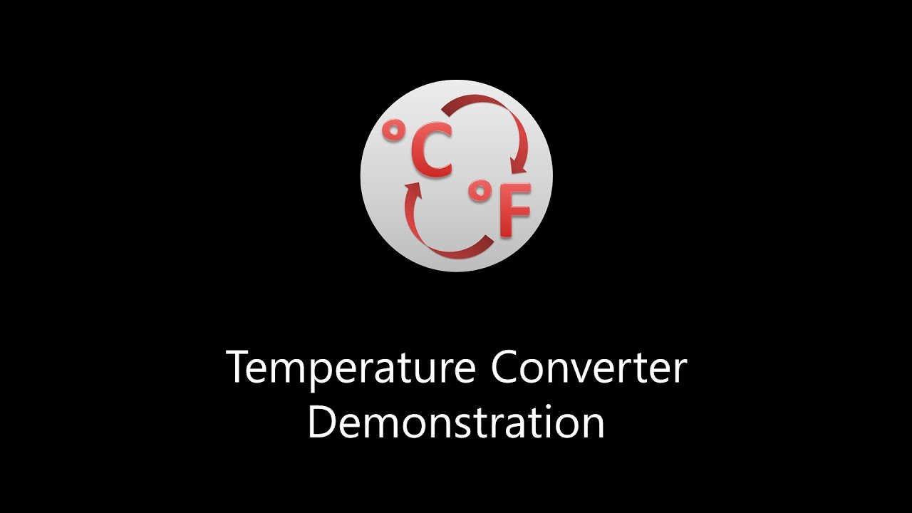 Temperature Converter Demo | Visual Basic