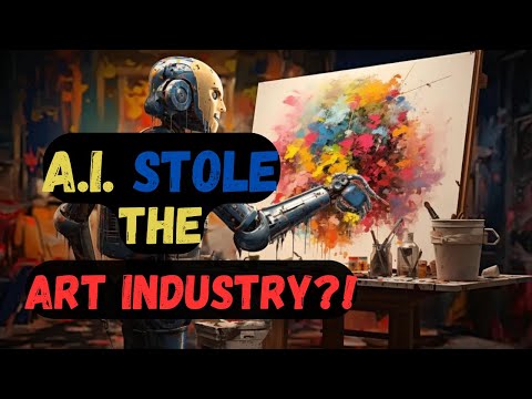 How AI Is STEALING The ART Industry: HOW?!