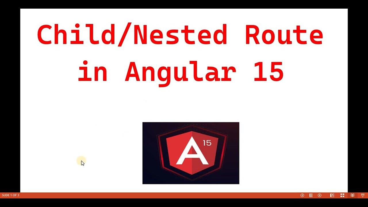 Part 47 :- Child/Nested Route in #angular15 | Angular 15 tutorials for beginners