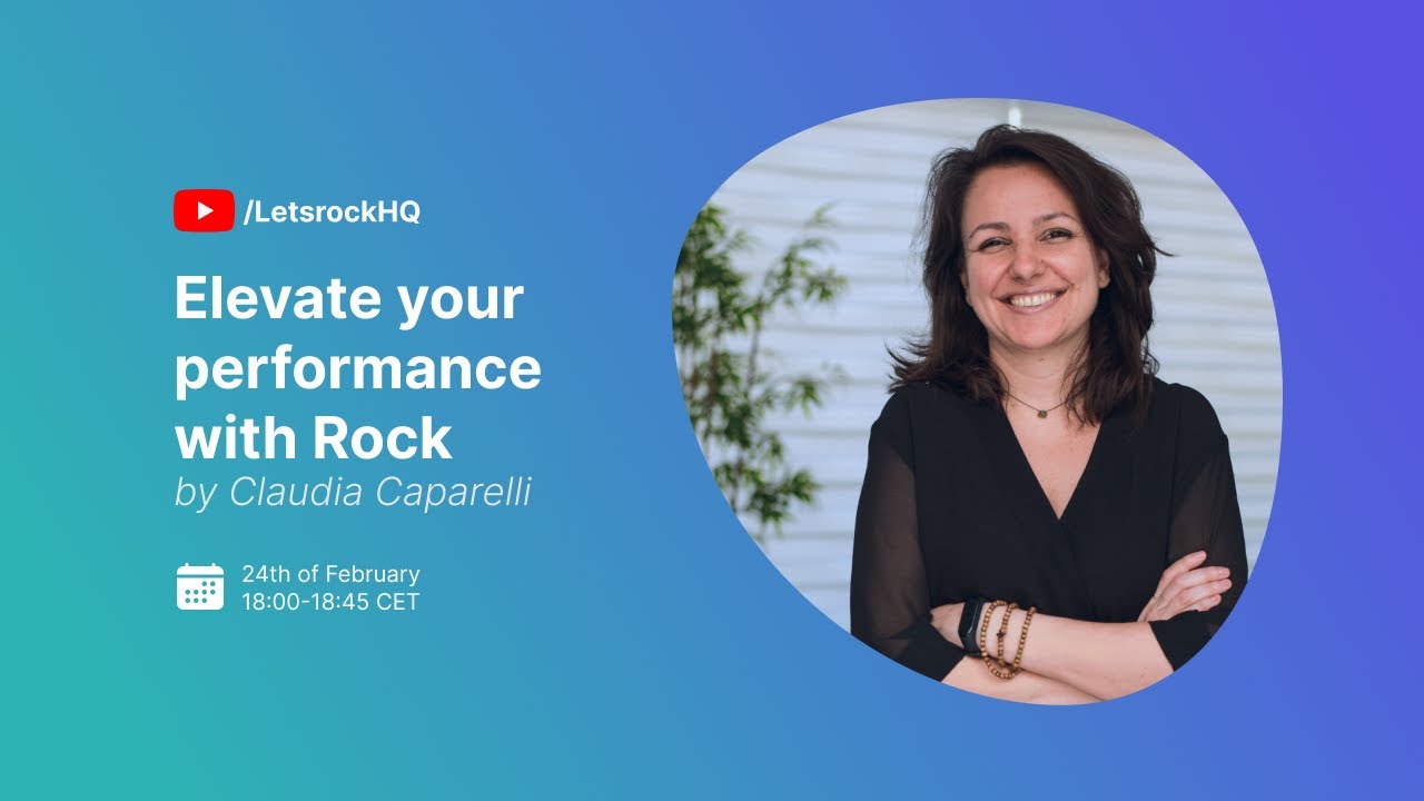 Webinar: Elevate your team's performance with Rock
