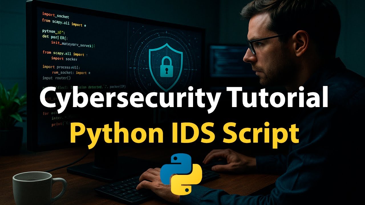 Build a Python IDS Script | Cybersecurity Tutorial for Intrusion Detection