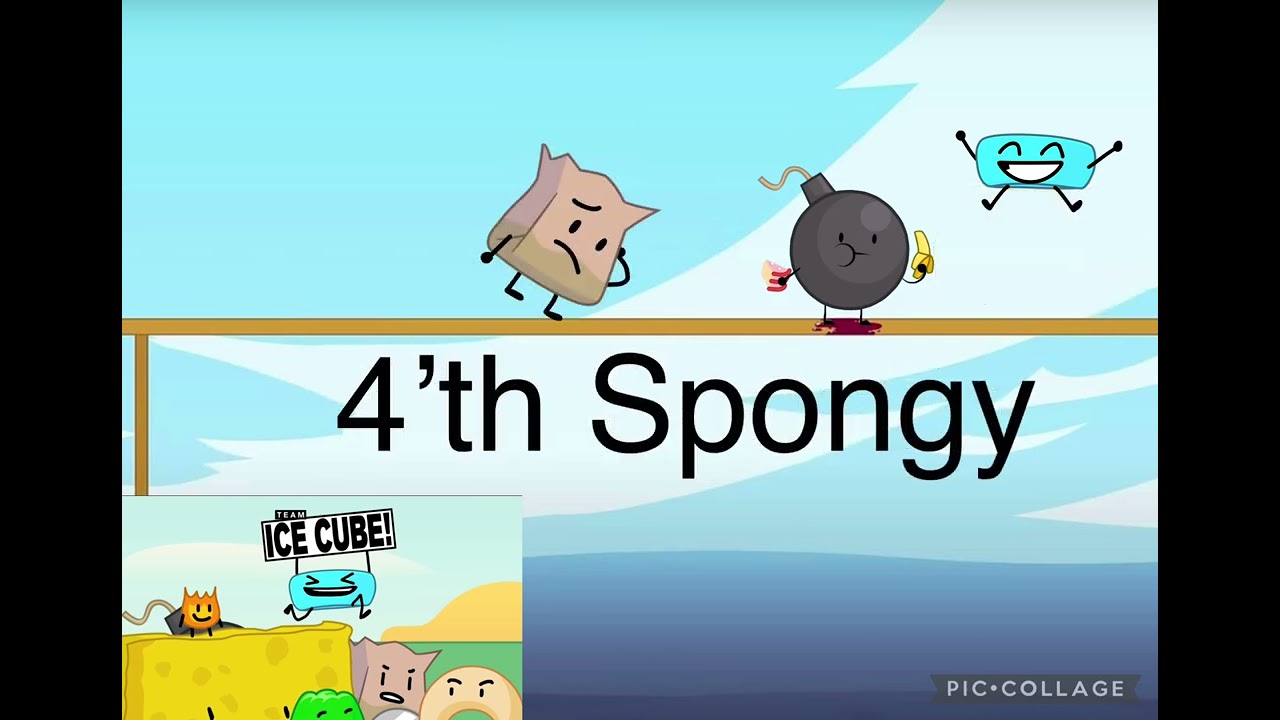 Bfdi (BFB) Team Ice Cube Ranking Characters