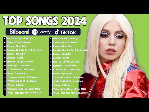 Billboard top 50 this week - Top Hits 2024 - Best Pop Music Playlist on Spotify 2024