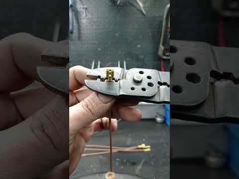 How to crimp spade connectors
