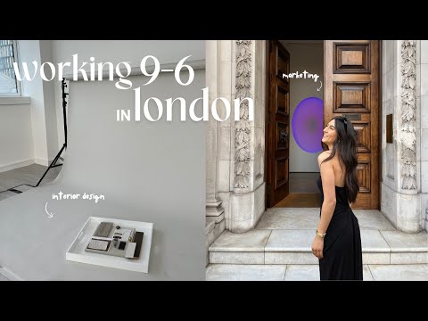 WORKING A 9-6 SOCIAL MEDIA JOB IN LONDON πΈ day in my life as an interiors content creator