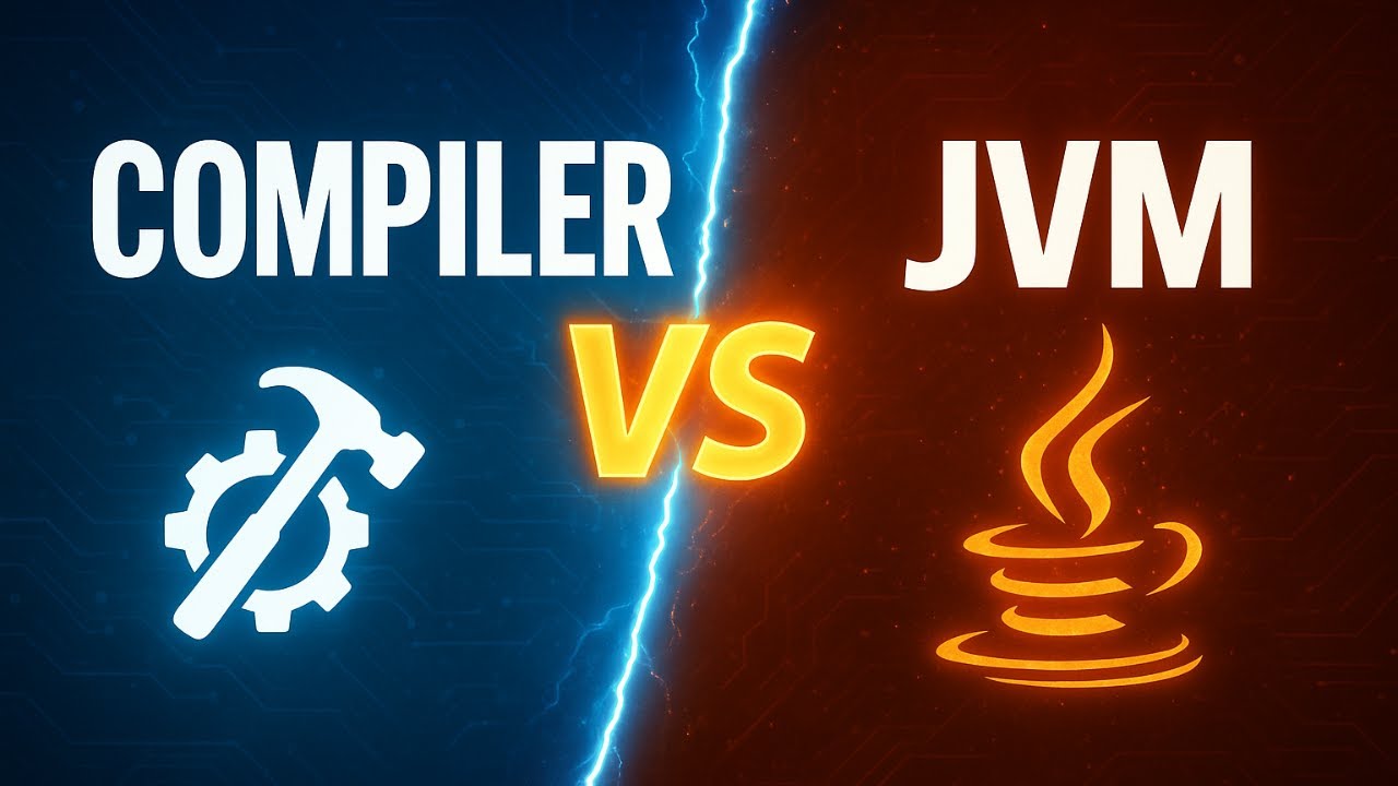 Java Compiler vs JVM 🔥 : Explained in 3 Minutes (Simple Guide)