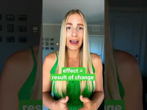 Affect vs Effect - Sound like a Native Speaker!