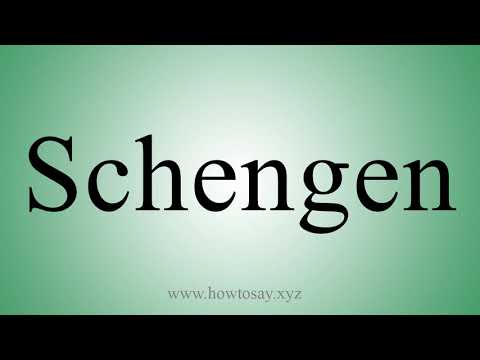 Pronounce Schengen as an Australian