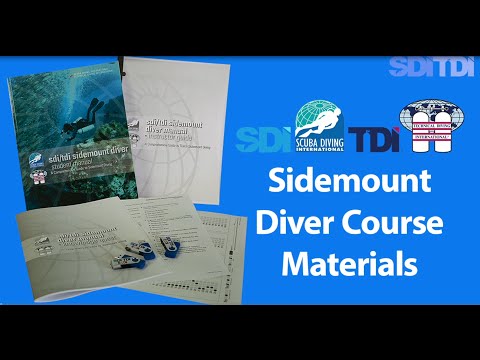 New Sidemount Diver eLearning Course and Materials