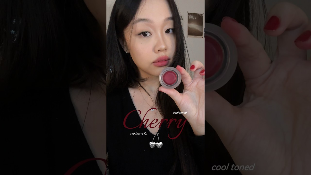 🌶️🍒 i wish it was a little darker 🍒💃🏻 #makeup #beauty #kbeauty #shorts